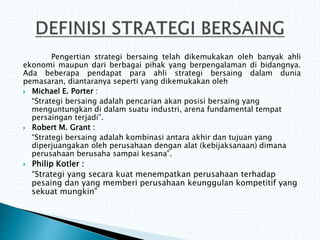 Strategi operasi mencapai keunggulan bersaing | PPTX