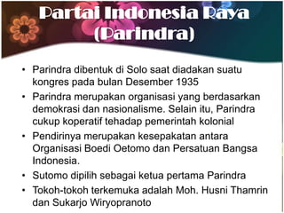 Strategi organisasi pergerakan kebagsaan indonesia | PPT