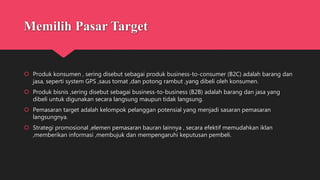 Strategi pemasaran dan produksi barang jasa | PPTX