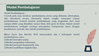 Strategi Pembelajaran, metode, teknik, dan taktik pembelajaran | PPTX