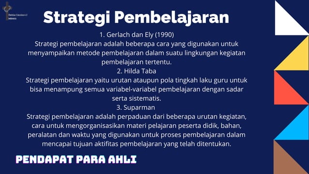 Slide Kegiatan NGOBRA sesi 1 dan 2 : Strategi Pembelajaran Pada ...