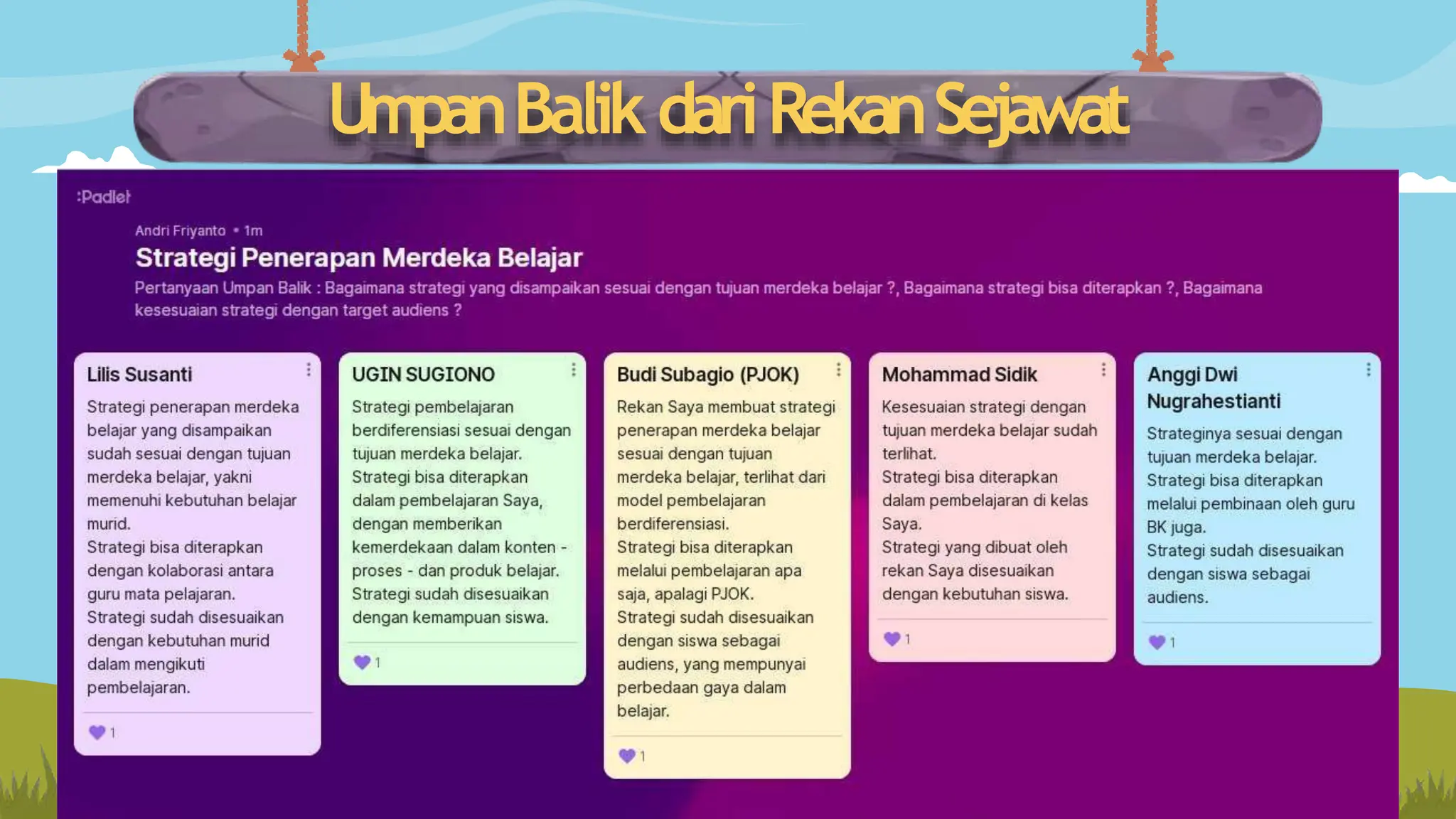 strategi merdeka belajar Platform Merdeka Mengajar | PPT