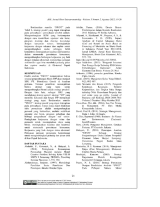 STRATEGI PENGEMBANGAN BISNIS JPP MENJADI SBU PT. PETROKIMIA GRESIK MENGGUNAKAN PERSPEKTIF ...
