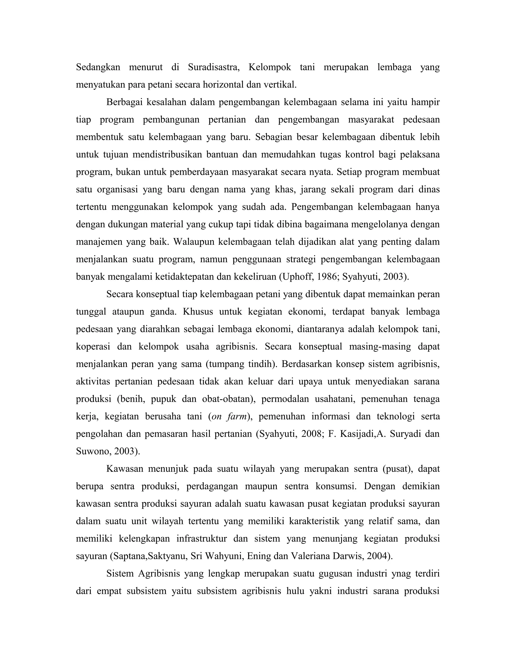 Strategi pengembangan kelompok tani | DOC