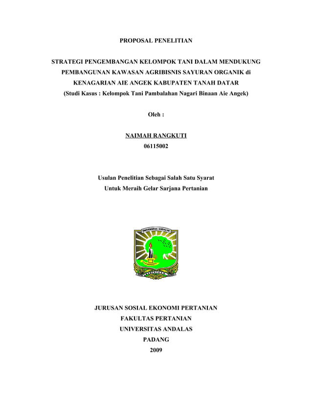 Strategi pengembangan kelompok tani | DOC