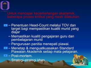 Strategi peningkatan akademik | PPT
