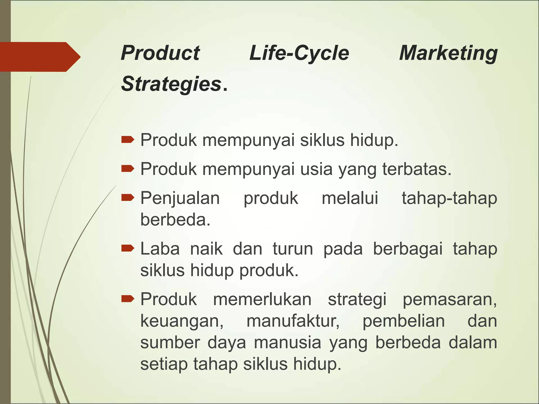 Strategi Perngembangan Produk Baru Dan PLC.ppt