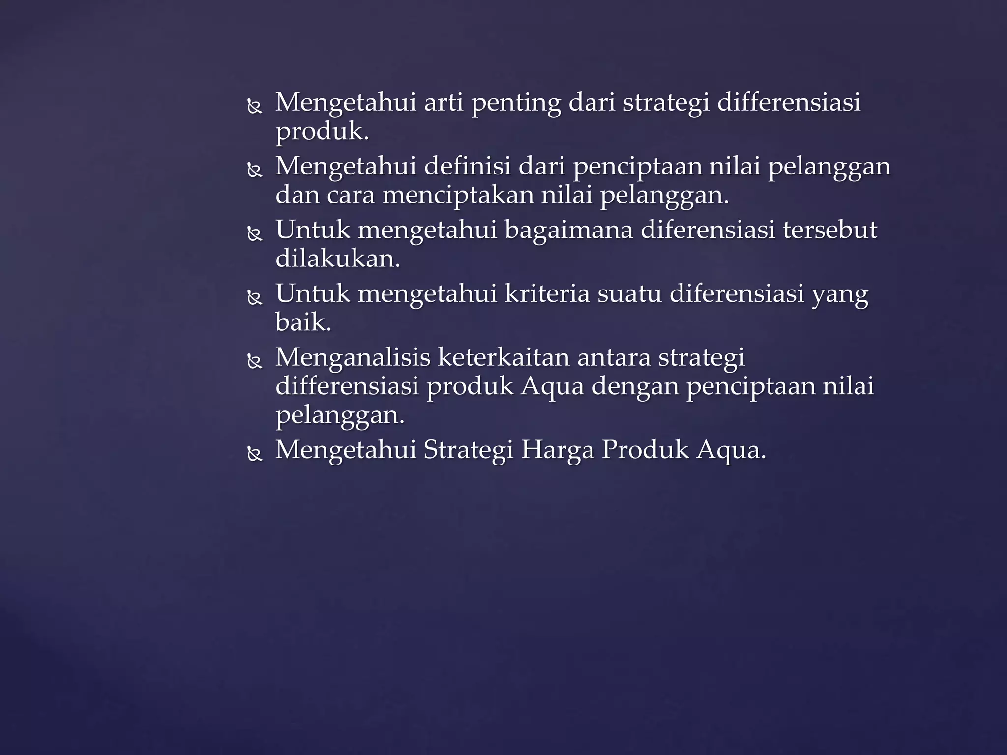 Strategi produk dan strategi harga | PPTX