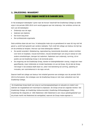 Strategisch beleidsplan 2010 2015 | PDF