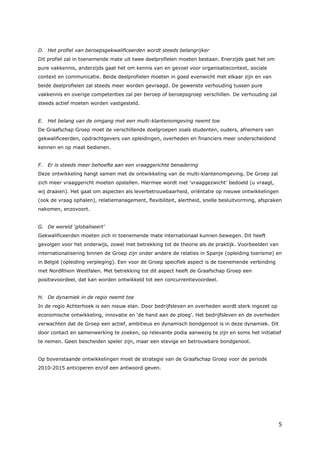 Strategisch beleidsplan 2010 2015 | PDF