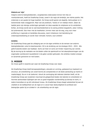 Strategisch beleidsplan 2010 2015 | PDF