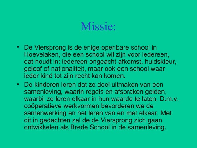 Strategisch beleidsplan ppt | PPT