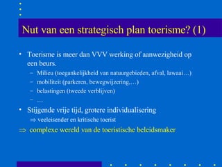 Strategische Planning Toerisme Vlaanderen | PPT