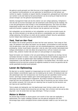 Strategische App Ontwikkeling | PDF