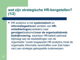 Strategische hr kengetallen bij organisatie x op weg naar hr analytics ...