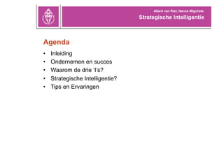 Strategische Intelligentie | PDF