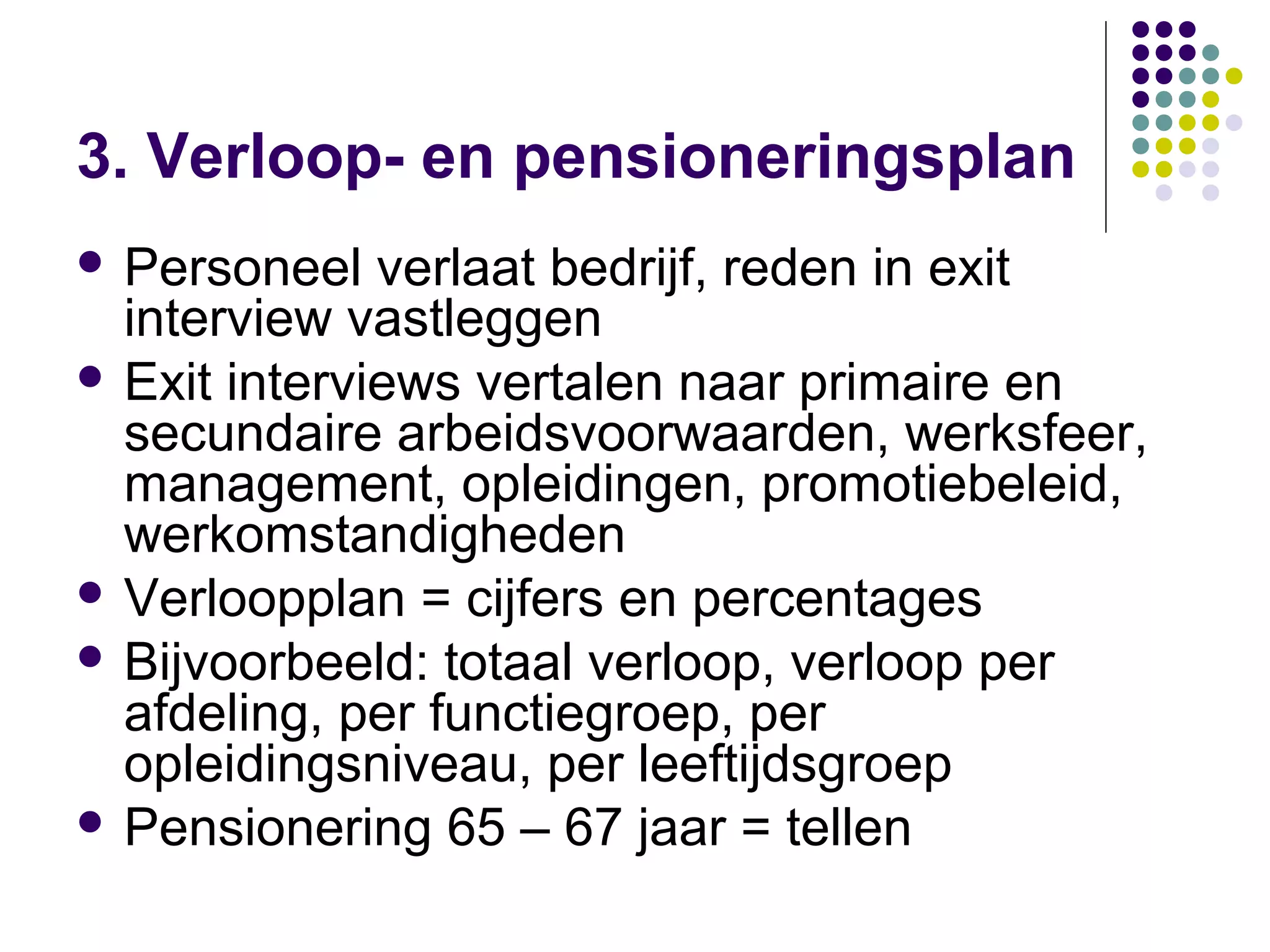 Strategisch personeelsplan | PPT
