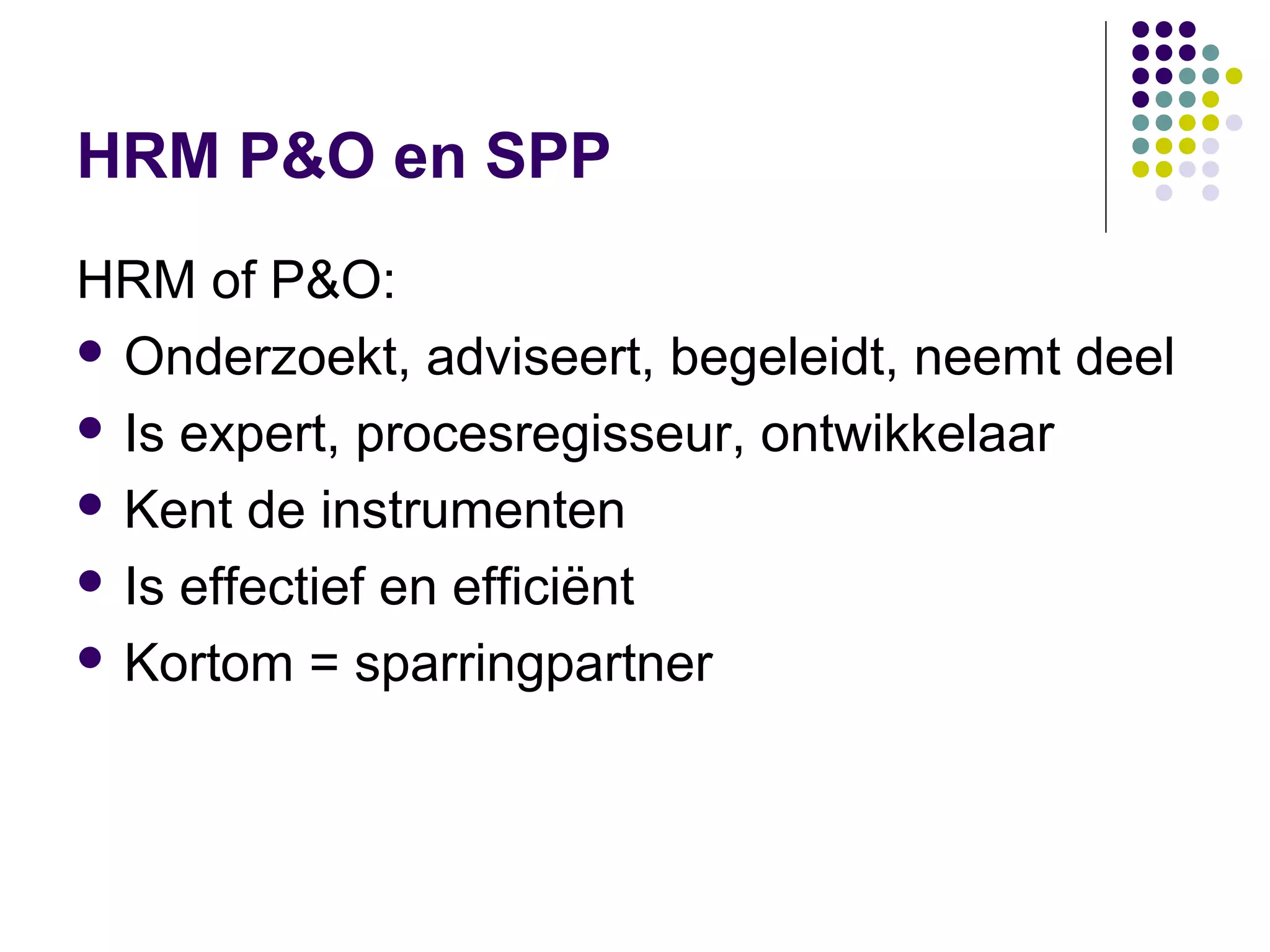 Strategisch personeelsplan | PPT