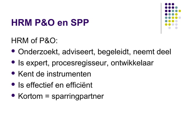 Strategisch personeelsplan | PPT