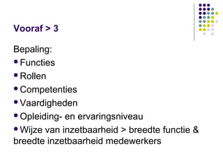 Strategisch personeelsplan | PPT