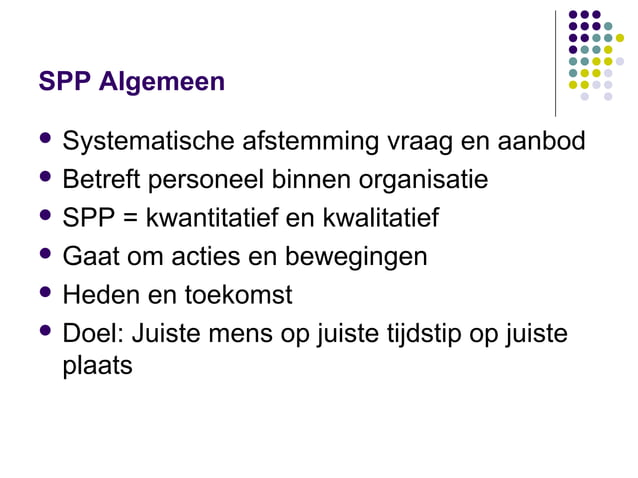 Strategisch personeelsplan | PPT