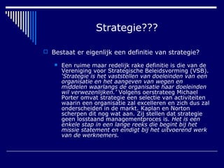 Strategisch plan h cversie2 | PPT