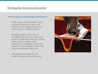 Strategisk balance | PPT