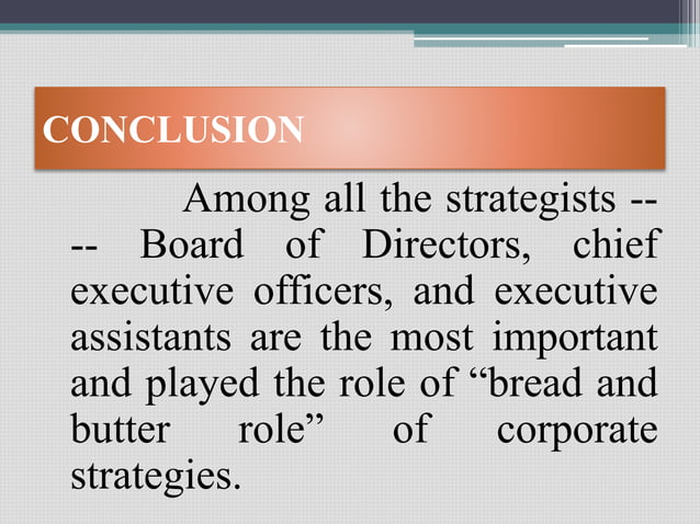 Strategists and role of strategists in strategic management | PPTX ...