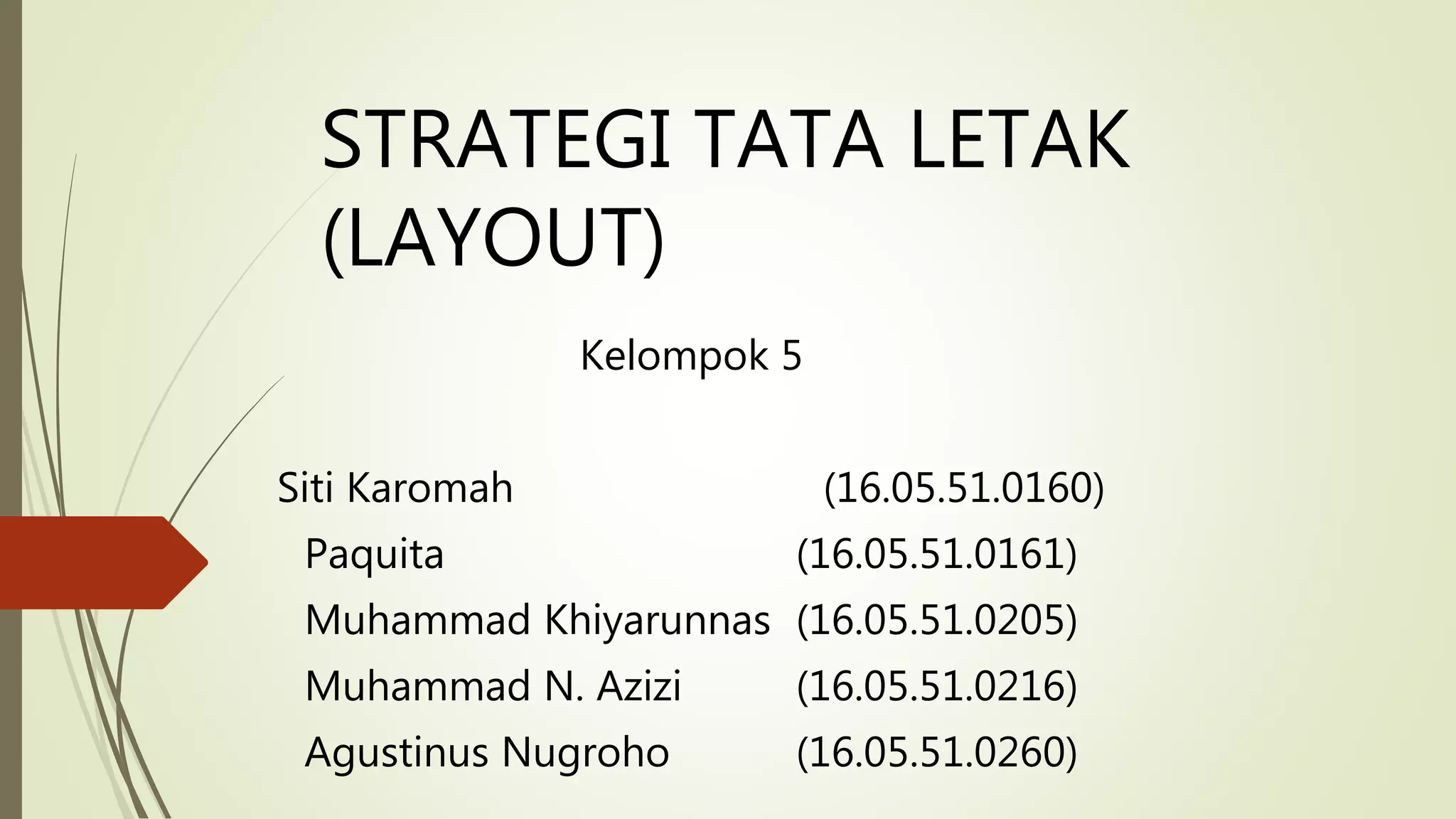 Strategi tata letak (layout) | PPTX