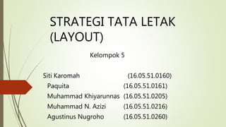 Strategi tata letak (layout) | PPTX