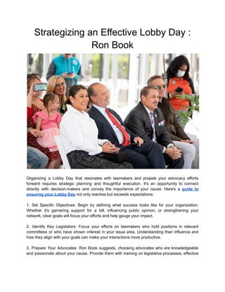Strategizing an Effective Lobby Day _ Ron Book.pdf