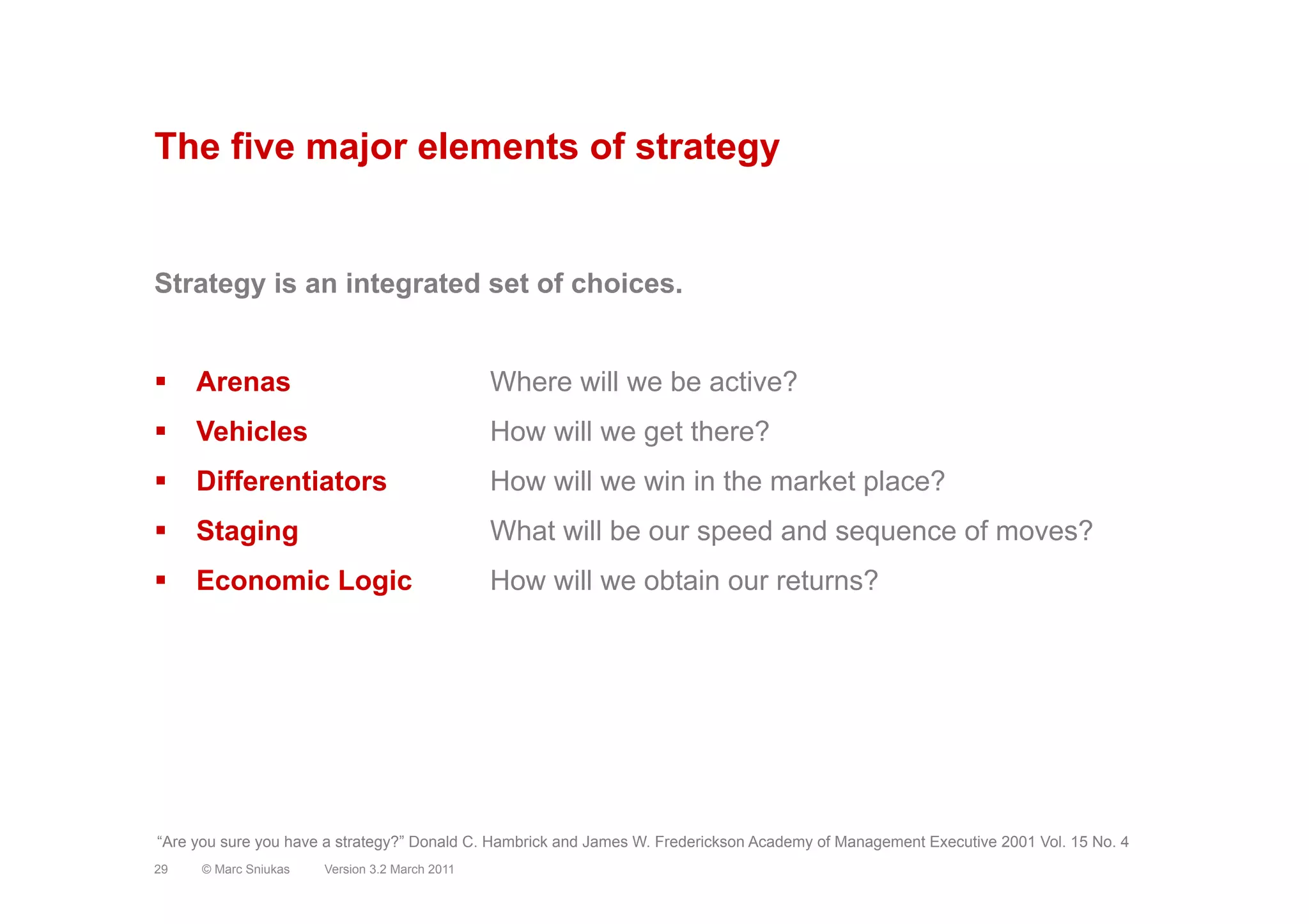 What is strategy? | PDF