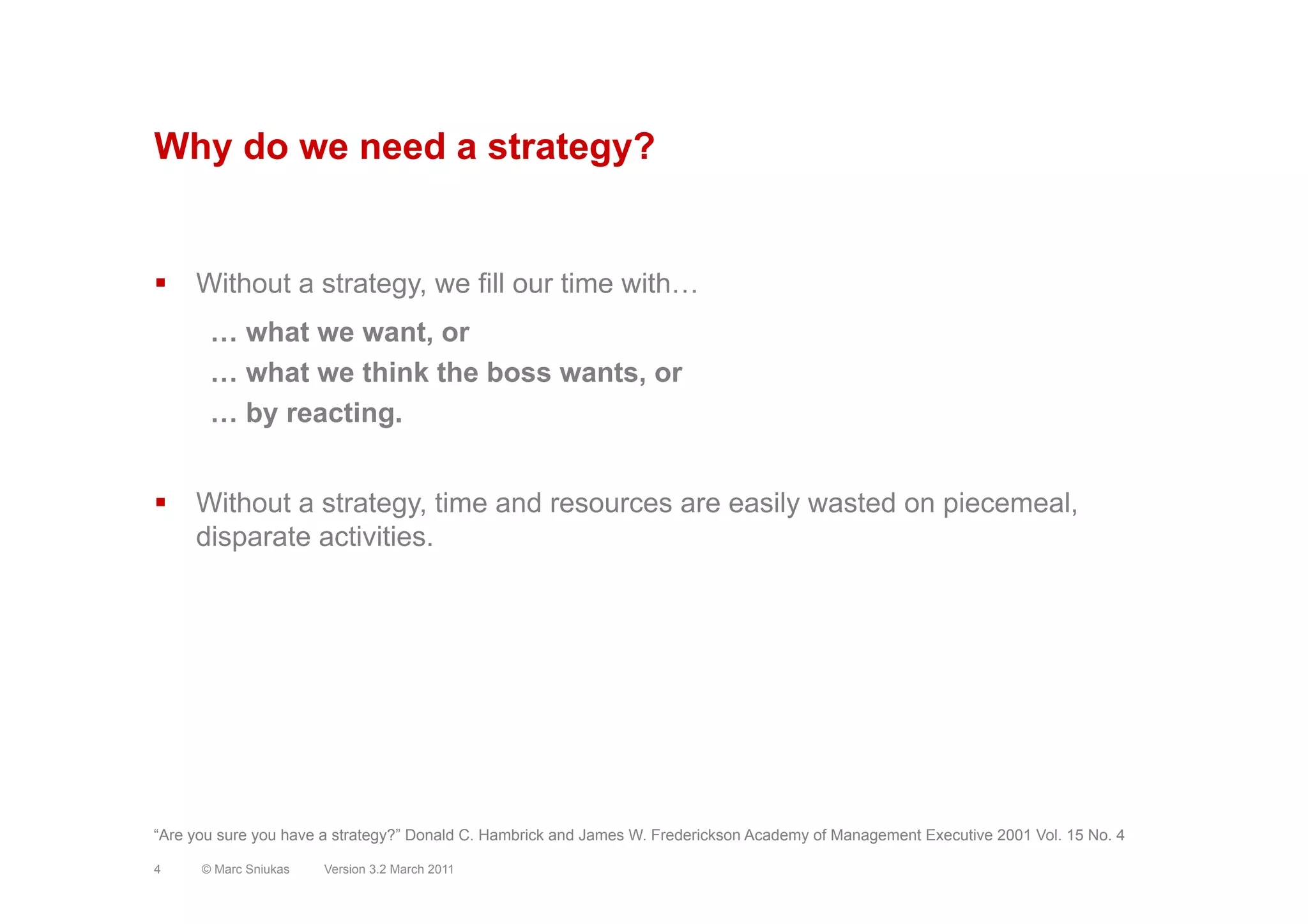 What is strategy? | PDF