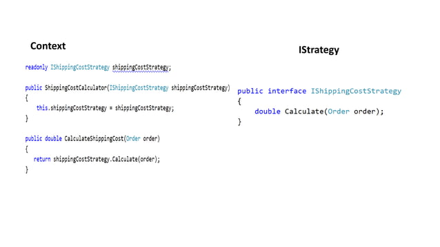 Strategy Pattern | PPT
