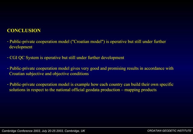 Strategy And System Of Quality Control Of The Official Geographic Data ...
