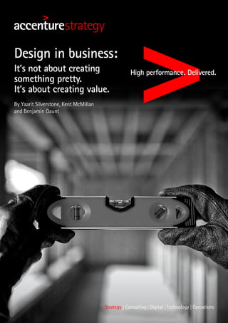 Design in business: It’s not about creating something pretty. It’s ...