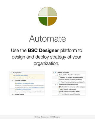 Simplifying Strategy Deployment in Complex Business Environments | PDF
