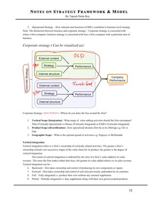 Strategy frameworks-and-models | PDF