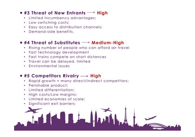 Strategy analysis airline industry | PDF