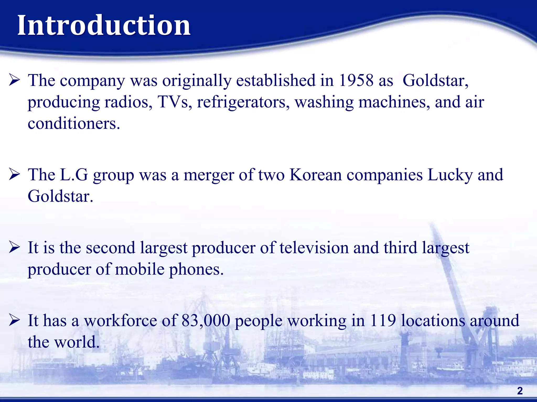 Strategy analysis of lg | PPTX