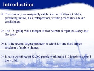 Strategy analysis of lg | PPTX