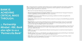 STRATEGY ANALYSIS OF RBL BANK LTD | PPTX