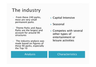 Strategy analysis theme parks | PDF