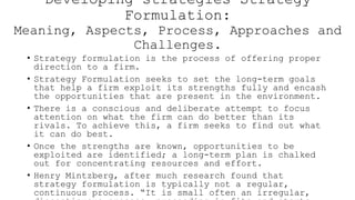 Strategy and mission statement- Unit -1.pptx