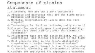 Strategy and mission statement- Unit -1.pptx