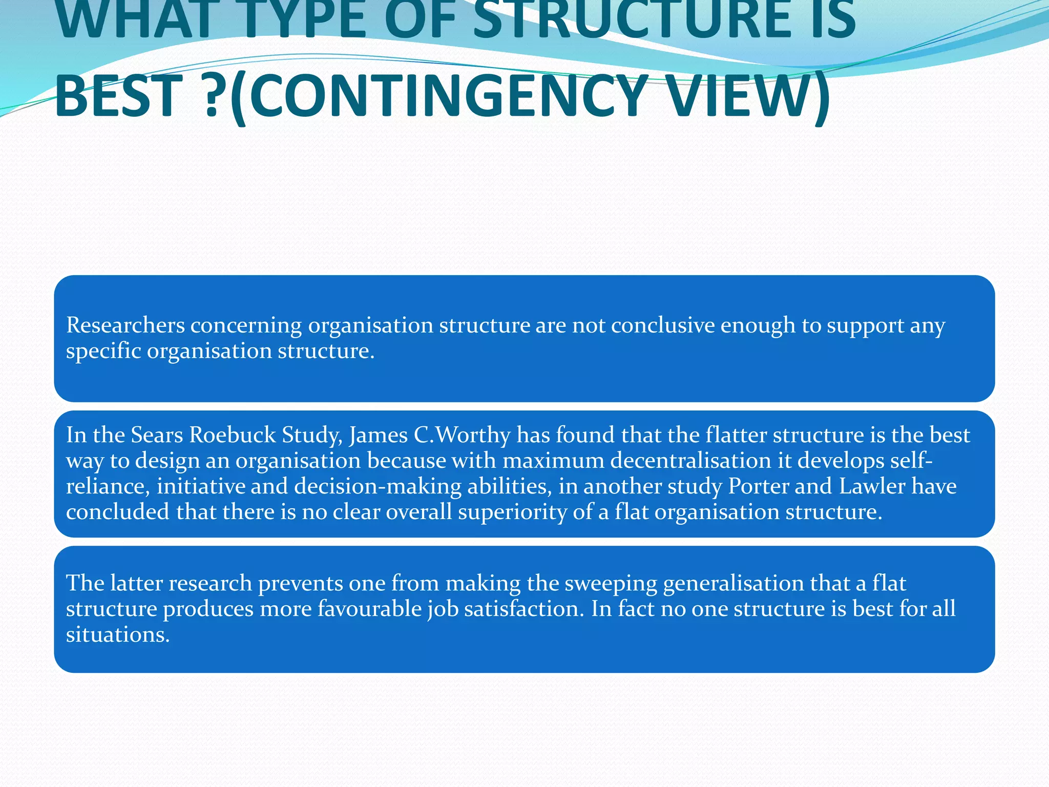 Relationship between Strategy and structure of an organization | PPTX