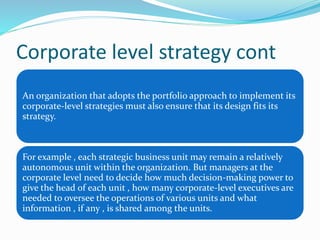 Relationship between Strategy and structure of an organization | PPTX
