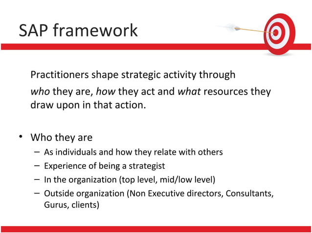 Strategy as practice | PPT