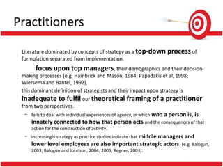 Strategy as practice | PPT