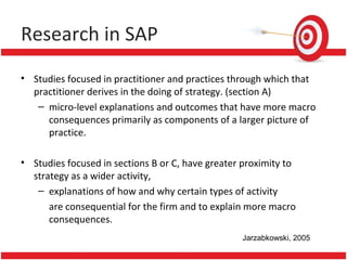 Strategy as practice | PPT